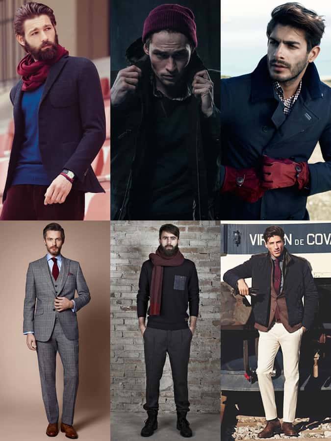 How To Wear Burgundy: AW13 Edition