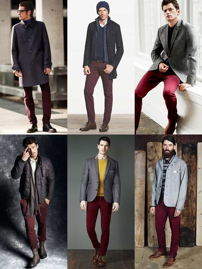 How To Wear Burgundy: AW13 Edition