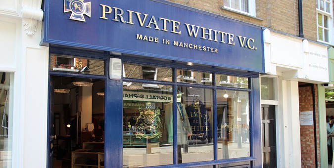 Private White V.C. Announces Duke Street Flagship | FashionBeans