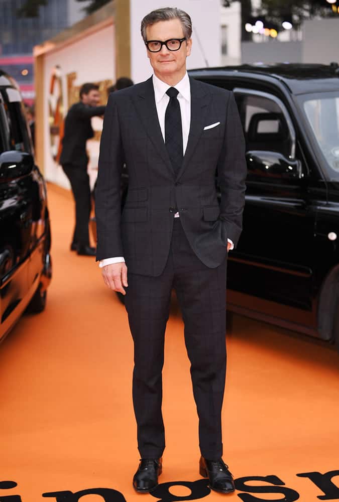 Kingsman Suits Eggsy Kingsman The Golden Circle Velvet Orange Suit