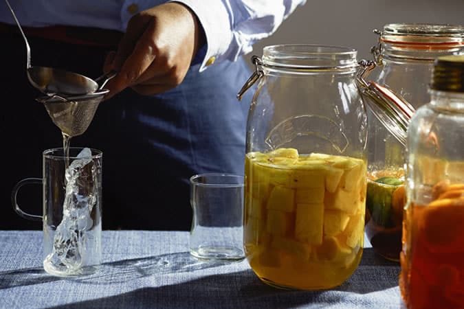 Cocktail Recipe: Pineapple Rum Ginger Beer | FashionBeans