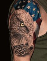 20 Of The Best American Flag Tattoos For Men in 2026 | FashionBeans