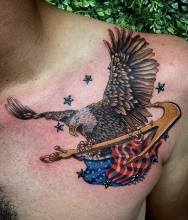 20 Of The Best American Flag Tattoos For Men in 2026 | FashionBeans