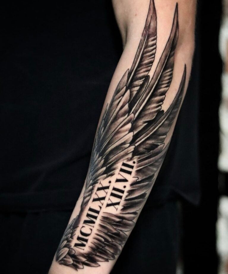 20 Best Roman Numeral Tattoos For Men – Top Designs in 2026 | FashionBeans