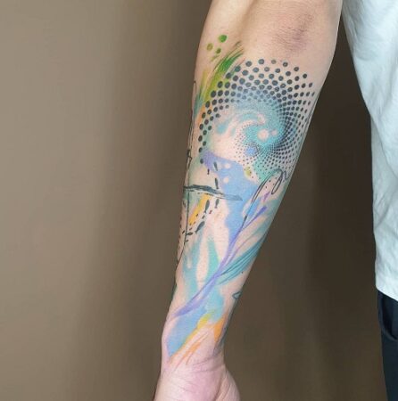 35 Of The Best Abstract Tattoos for Men in 2026 | FashionBeans