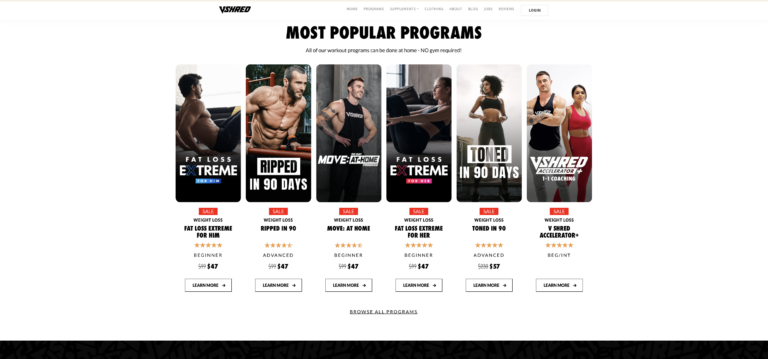 VShred Reviews: Digital Fitness, Streamlined — But Not Without Flaws ...