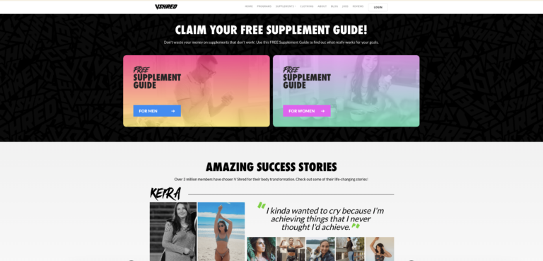 VShred Reviews: Digital Fitness, Streamlined — But Not Without Flaws ...